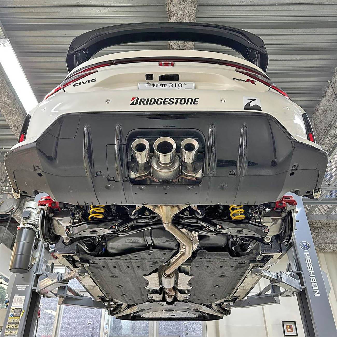 FL5 Type R Underbody, Suspension, Exhaust and Brakes Photos | CivicXI ...