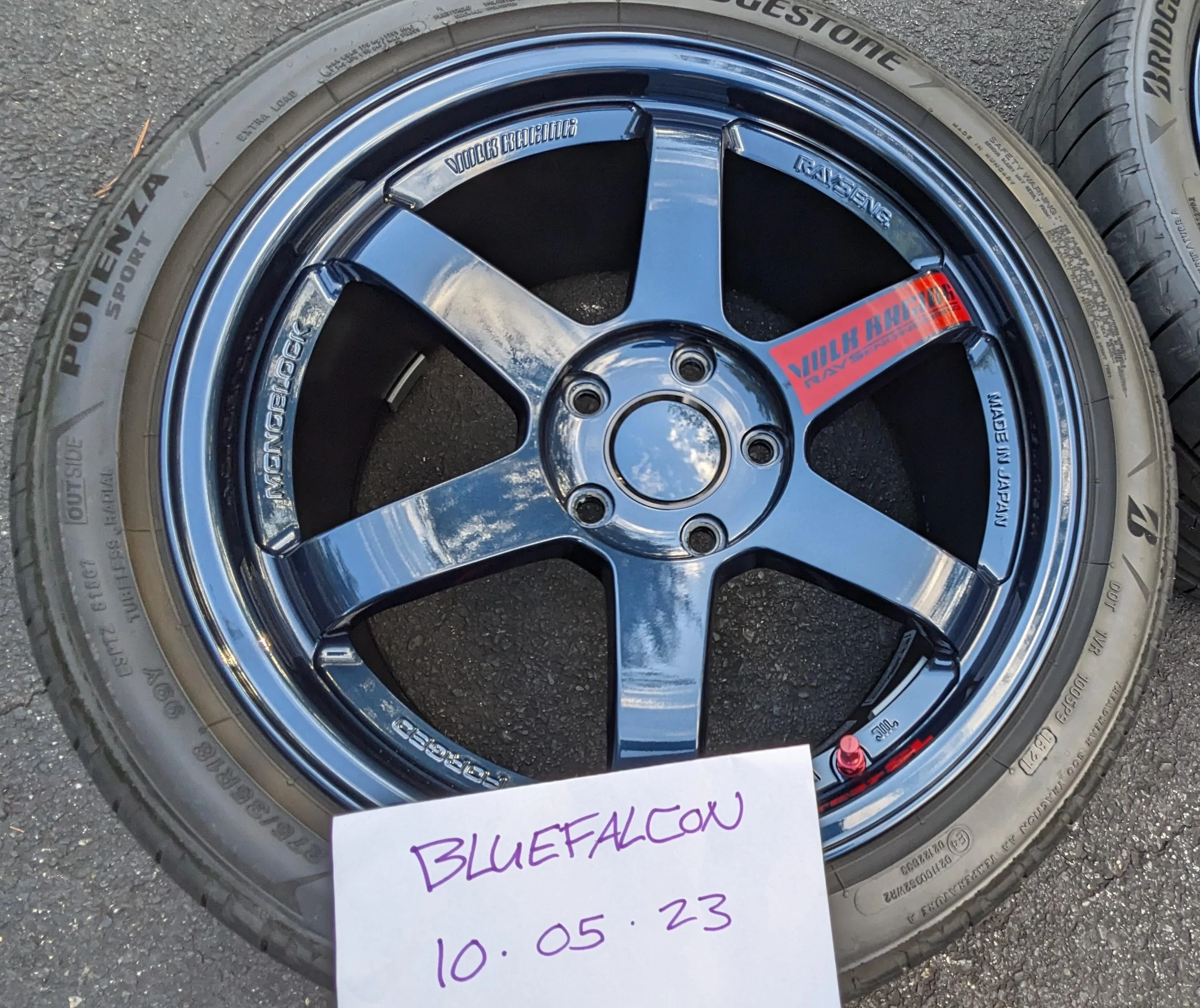 Maryland - **$3100 picked up** FS: Volk TE37SL Mag Blue! Also Rays ...