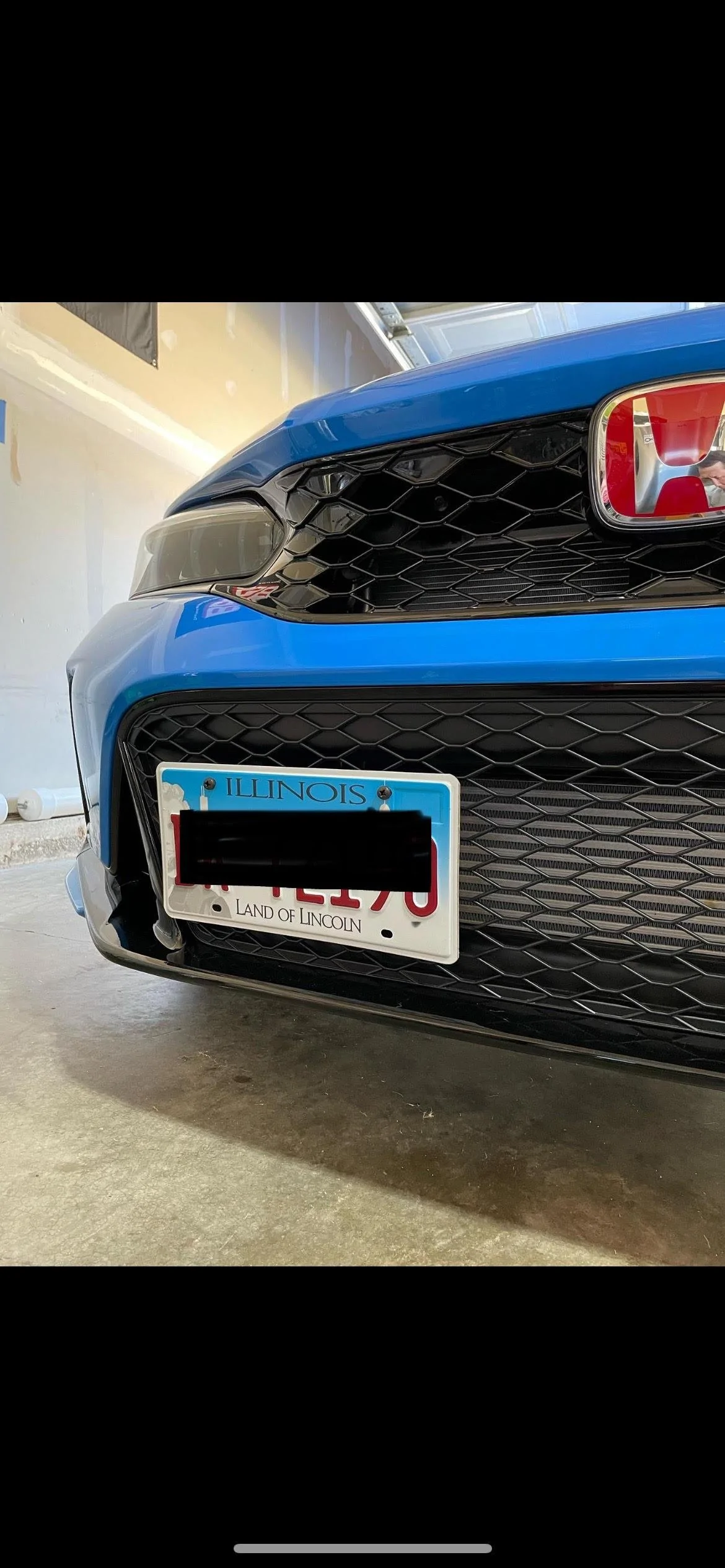 NO DRILL FRONT LICENSE PLATE MOUNT | CivicXI - 11th Gen Civic Type R ...