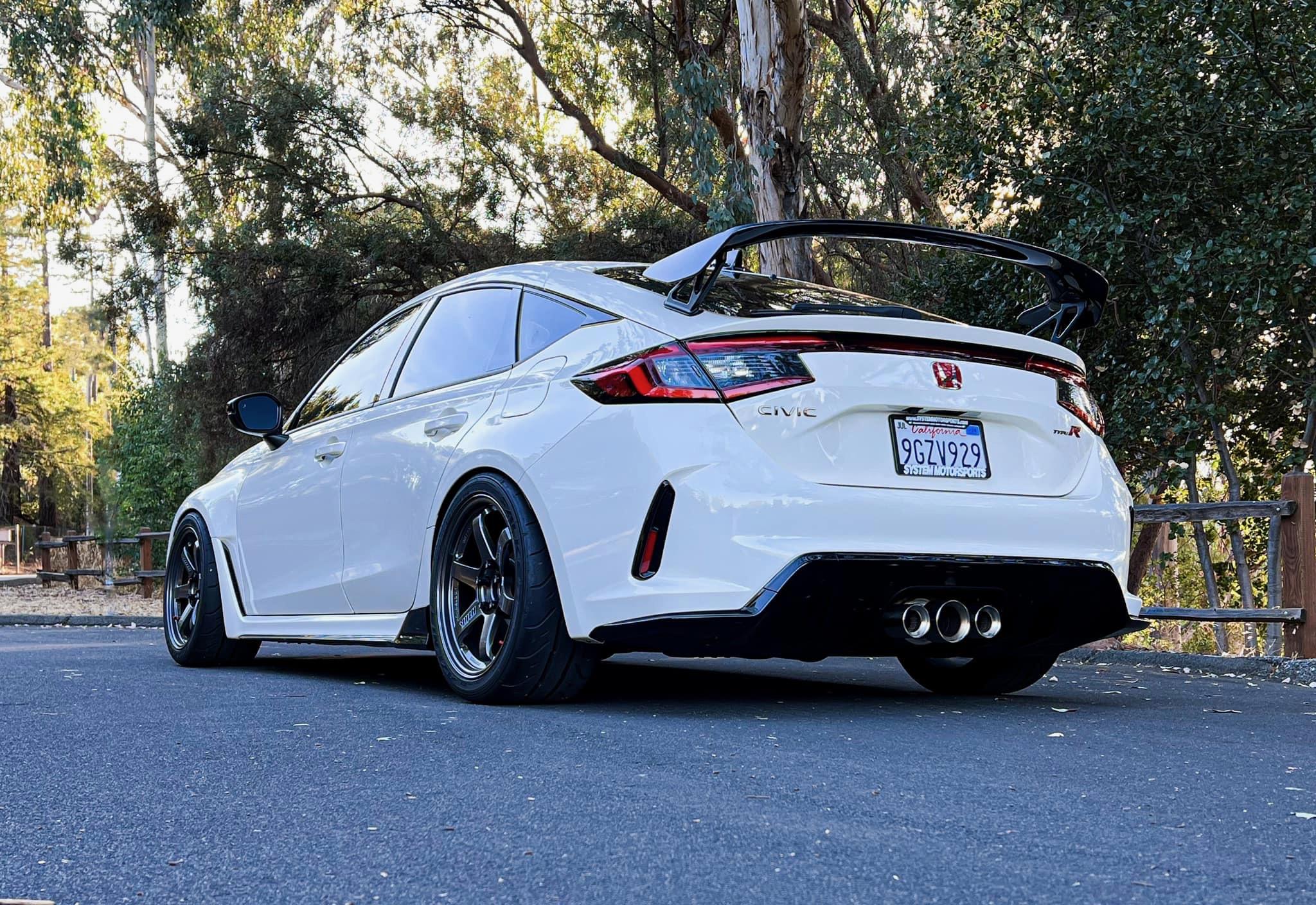 Championship White x Formula Silver Volk TE37 | CivicXI - 11th Gen ...