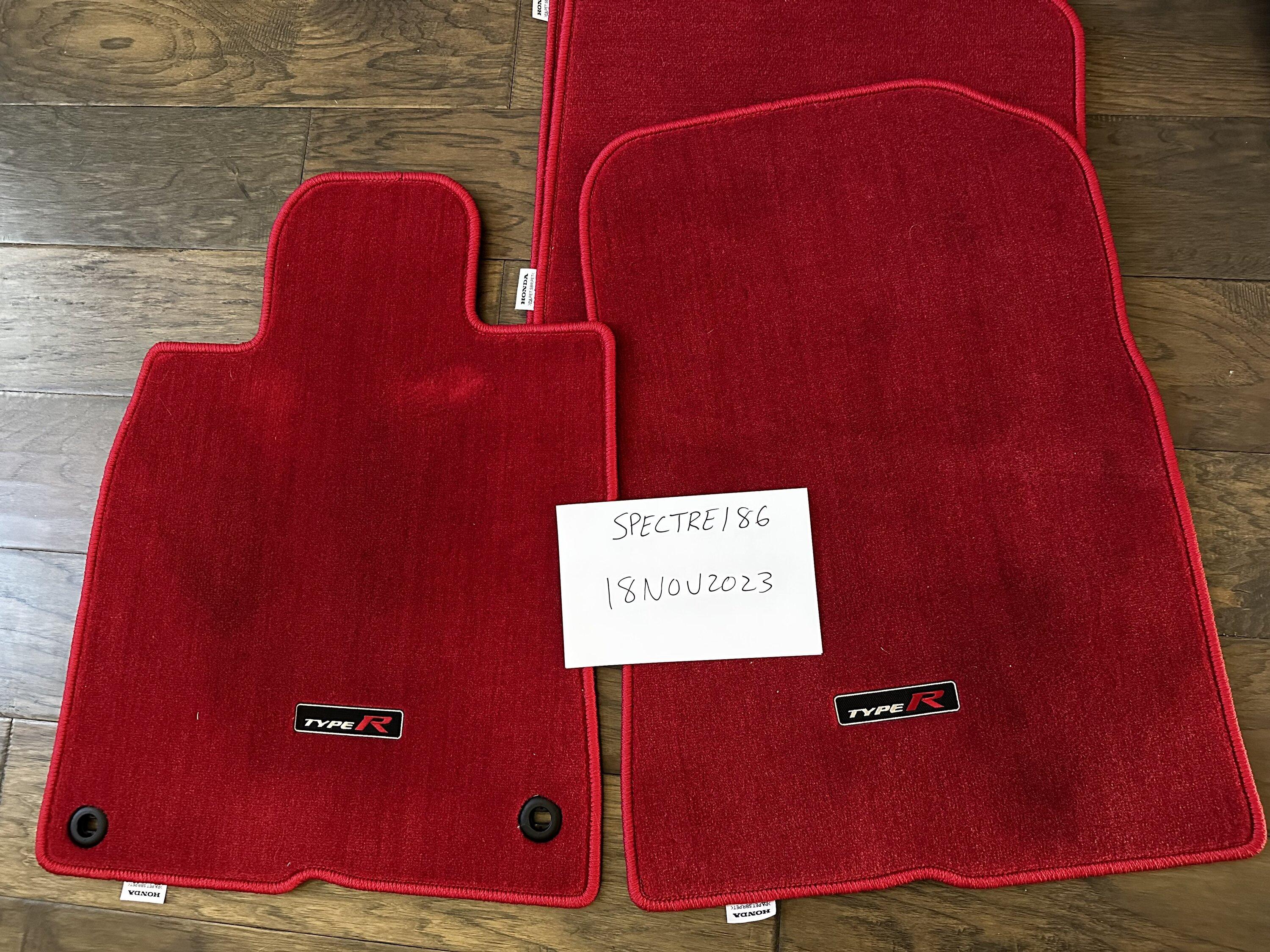 Tennessee - FL5 Type R Red OEM floor mats. Used