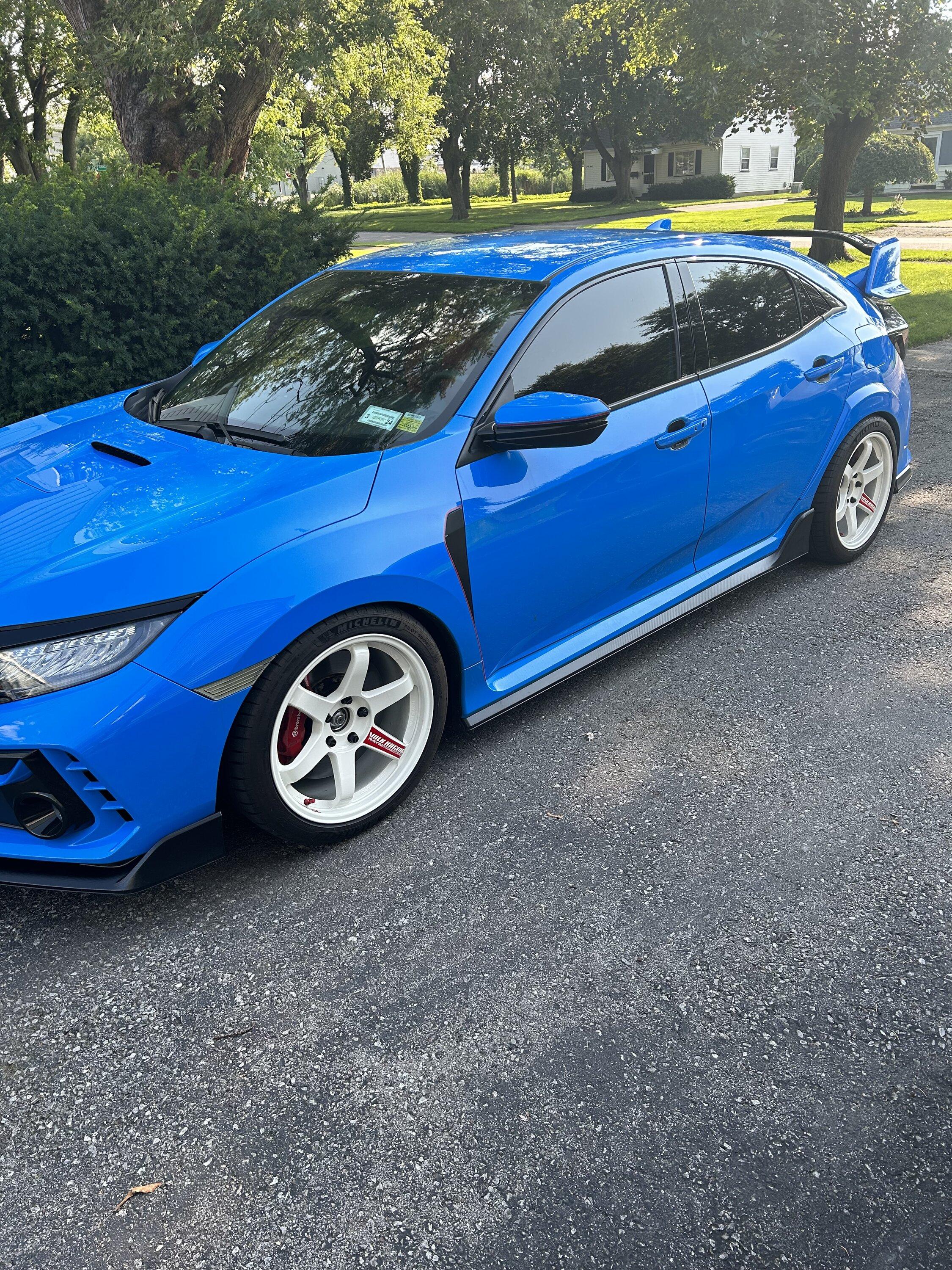 New York - TE-37 saga SL white 18” | CivicXI - 11th Gen Civic Type R ...