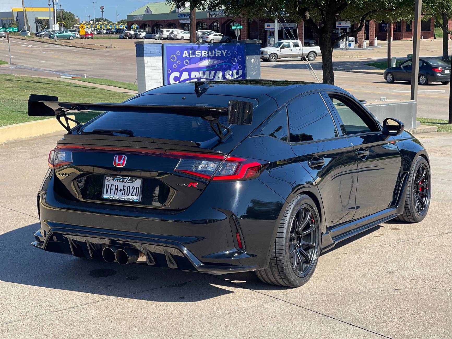Texas - Garage Unique Civic Type R 23+ FL5 carbon fiber WING | CivicXI ...