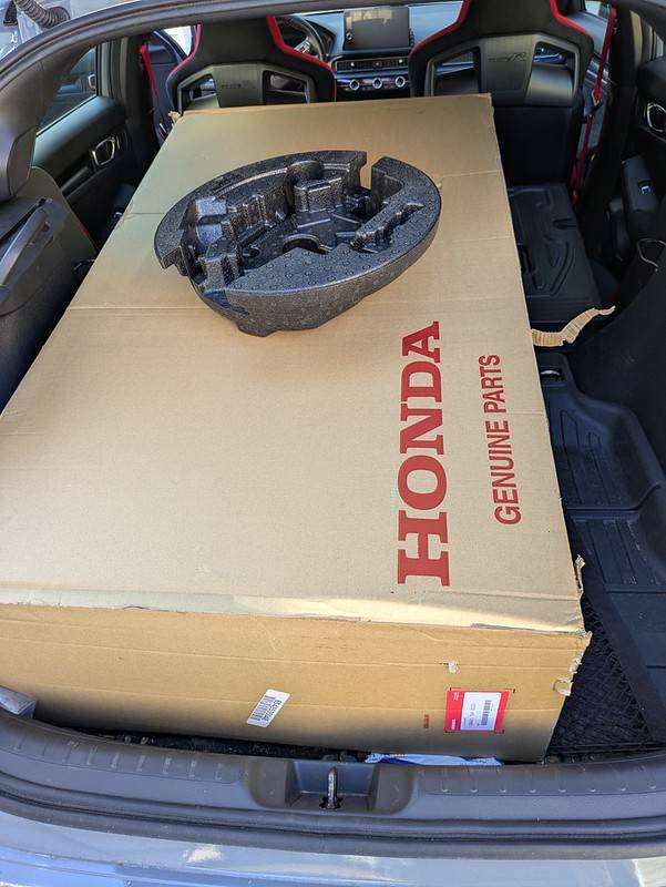 Installing FK8 Spare Tire Kit in FL5 | CivicXI - 11th Gen Civic Type R ...