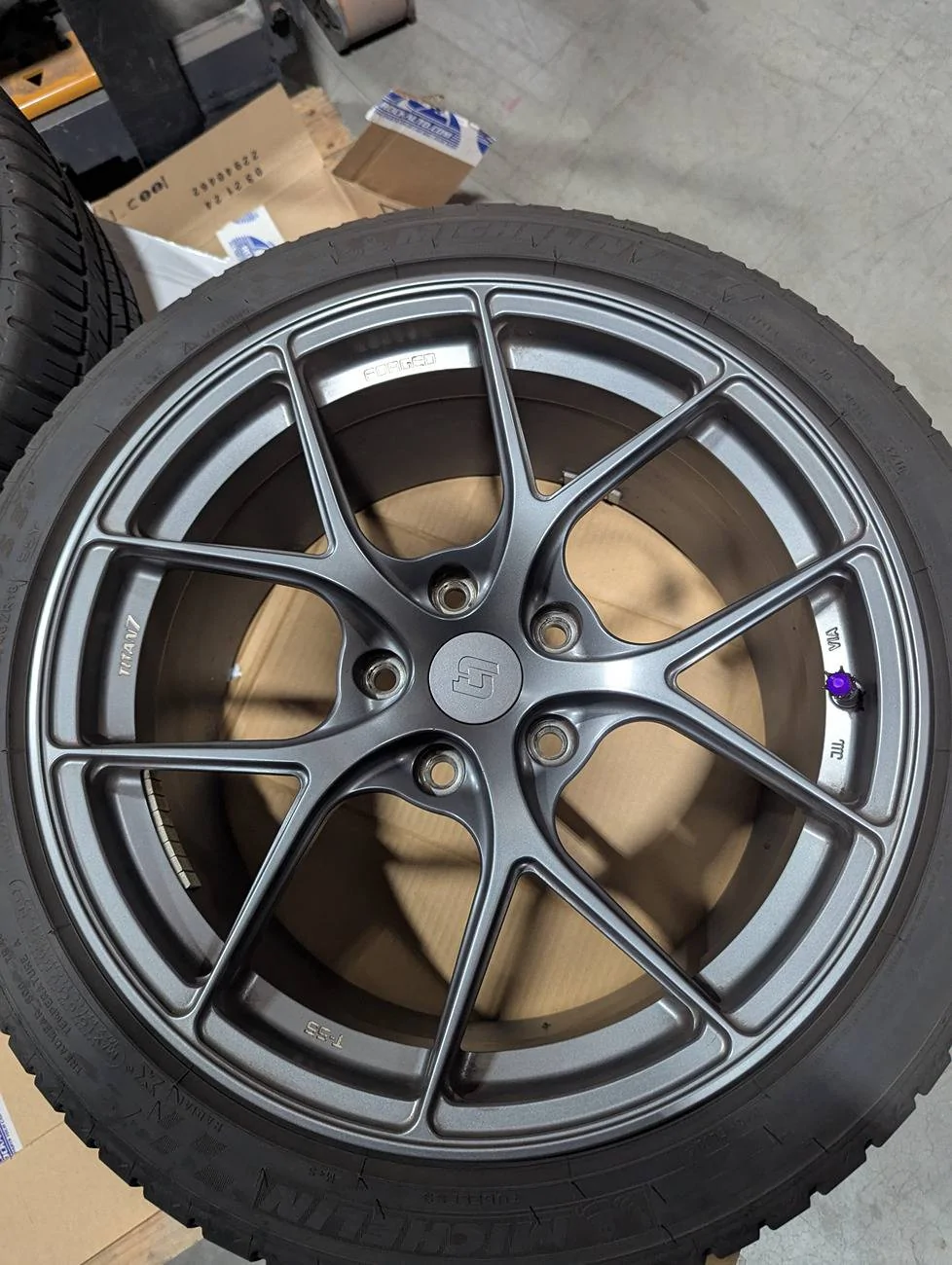 New Jersey - FS or Trade: Titan7 T-S5 18x9.5 +45 w/ Michelin Pilot ...