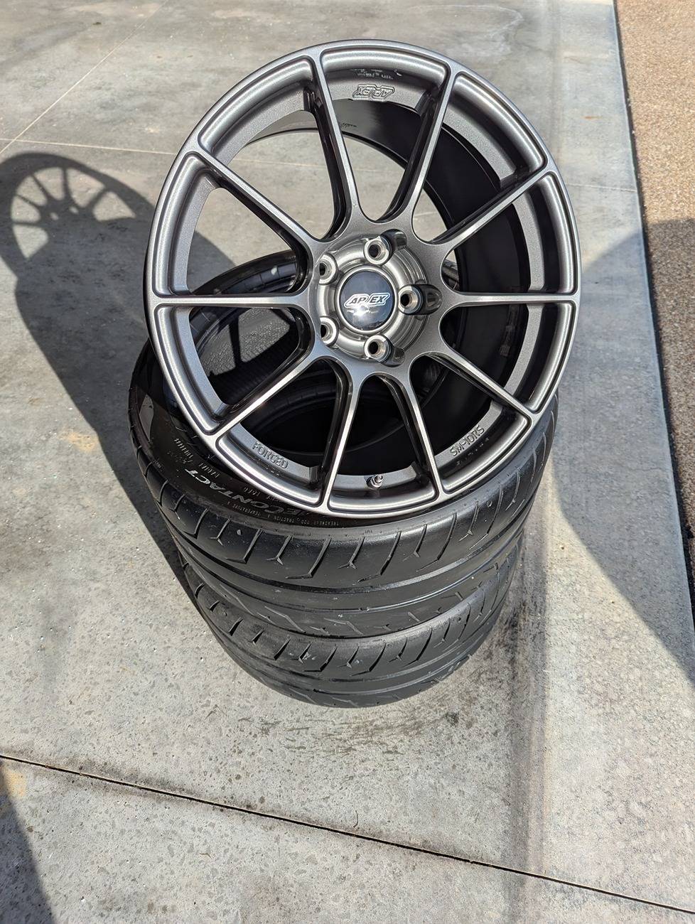 Indiana - GONE: Apex Wheels SM-10RS 18x10 +42 Forged Anthracite ...