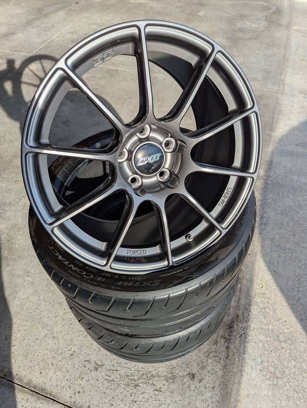 Indiana - GONE: Apex Wheels SM-10RS 18x10 +42 Forged Anthracite ...