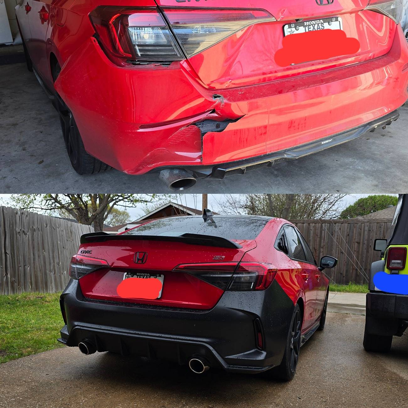 Installed TypeR style bumper! | CivicXI - 11th Gen Civic Type R (FL5 ...