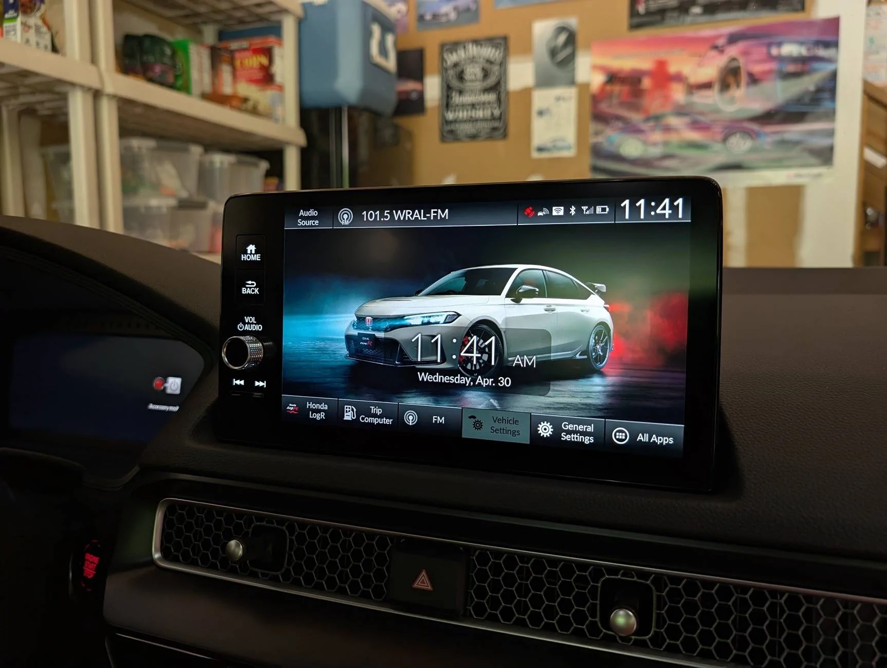 Infotainment Clock Wallpaper Images | CivicXI - 11th Gen Civic Type R ...