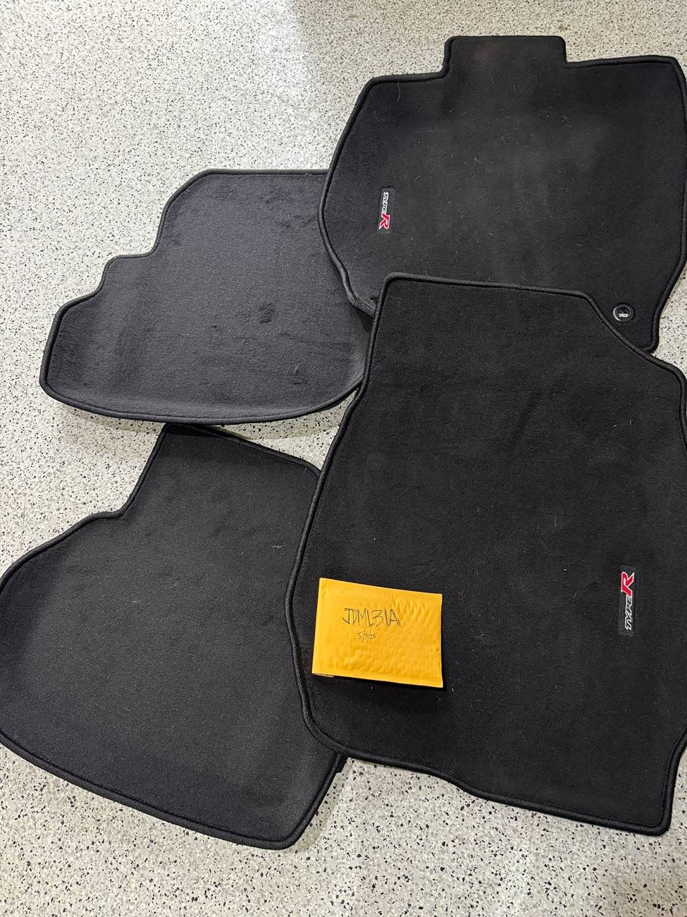 California - OEM Honda FL5 High Rise Carpet + Honda License Plate Frame ...