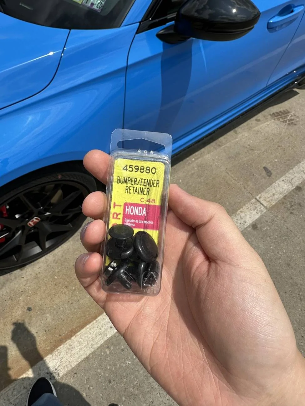 3D printed fender rock guard installed on FL5 | CivicXI - 11th Gen ...