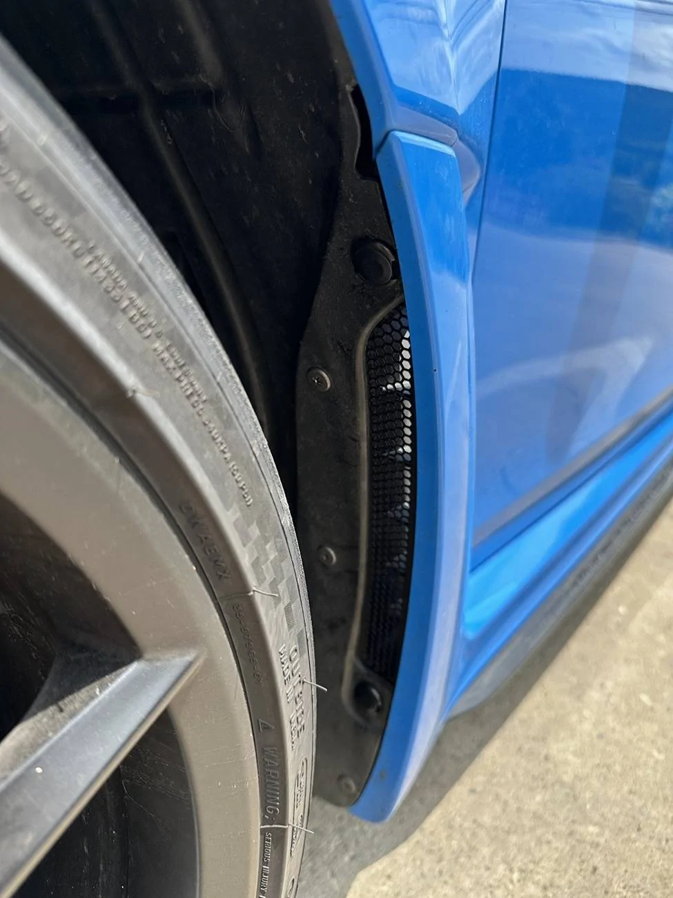 3D printed fender rock guard installed on FL5 | CivicXI - 11th Gen ...