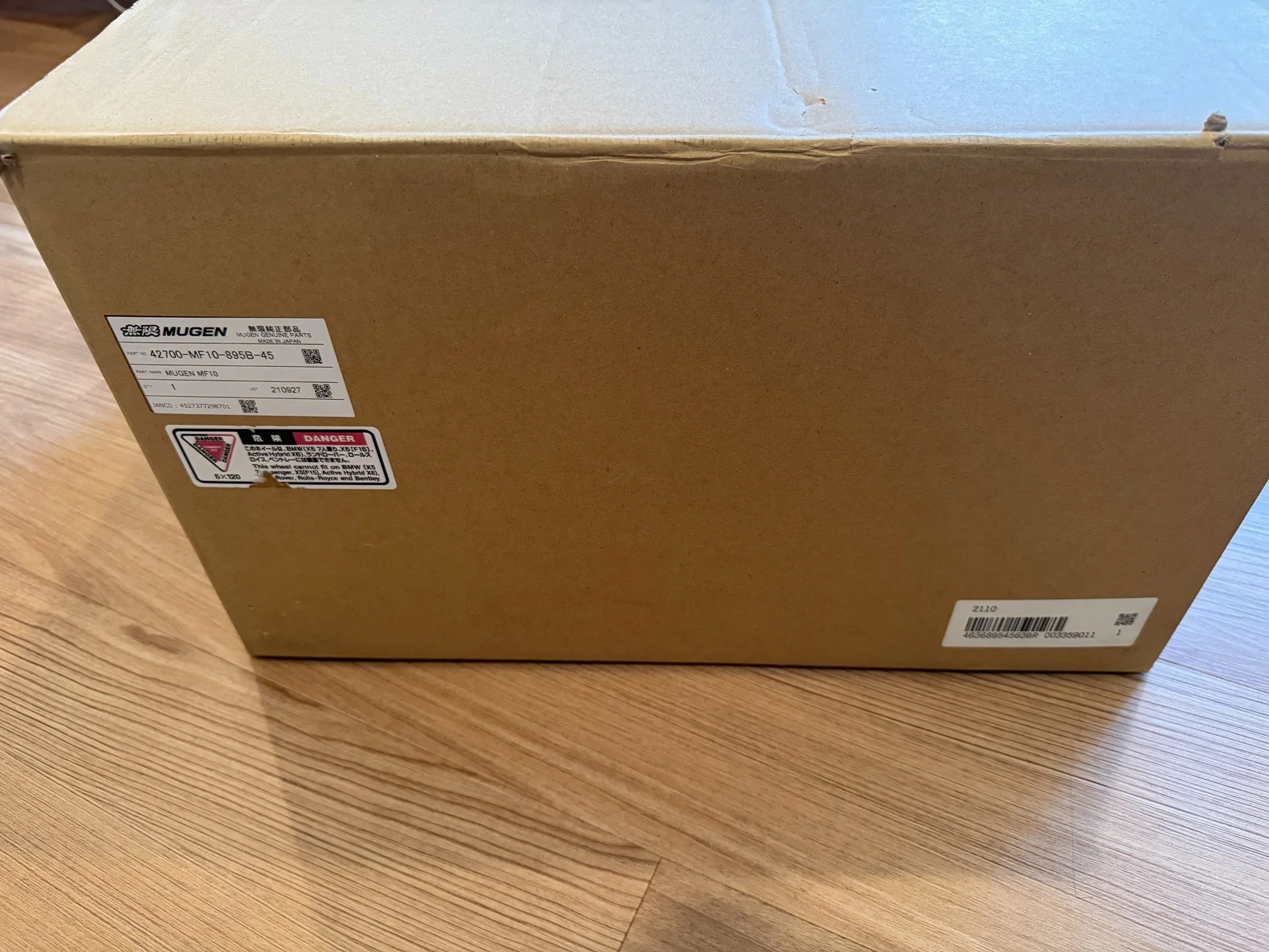 California - FS: Mugen MF10 Bronze -18x9.5 +45 5x120mm - Black Center ...