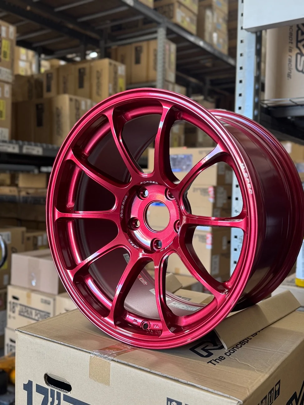 Exclusive Batch: Volk Racing ZE40 M-Spec 18x10.0 +40 (Face 3) (God Spec ...
