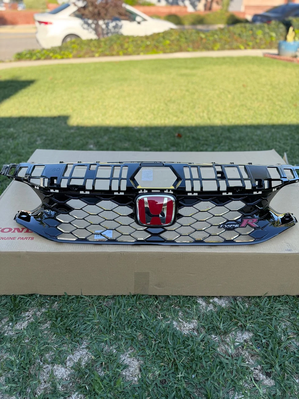 California - FL5 Type R Front Grill (upper) with Emblems | CivicXI ...