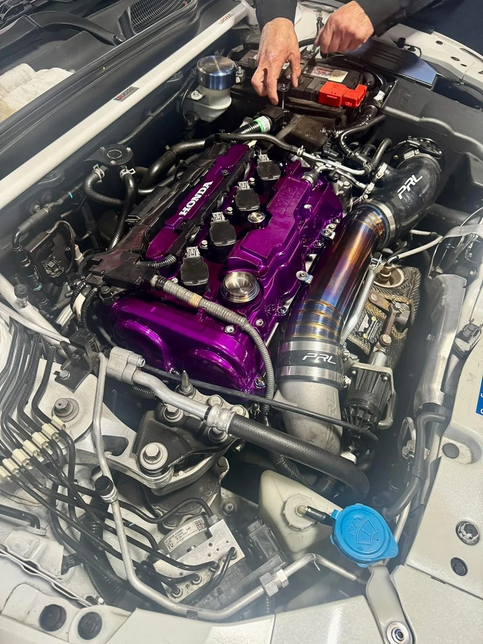 Axion Industries custom painted Valve covers | CivicXI - 11th Gen Civic ...